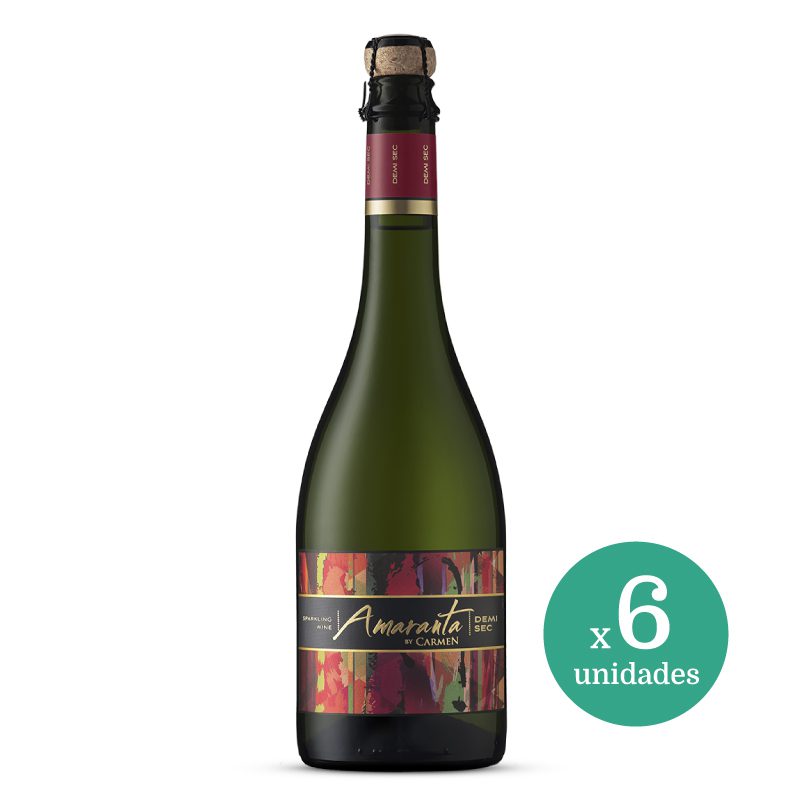 Espumante Amaranta Demi Sec 750cc | Santa Rita Online
