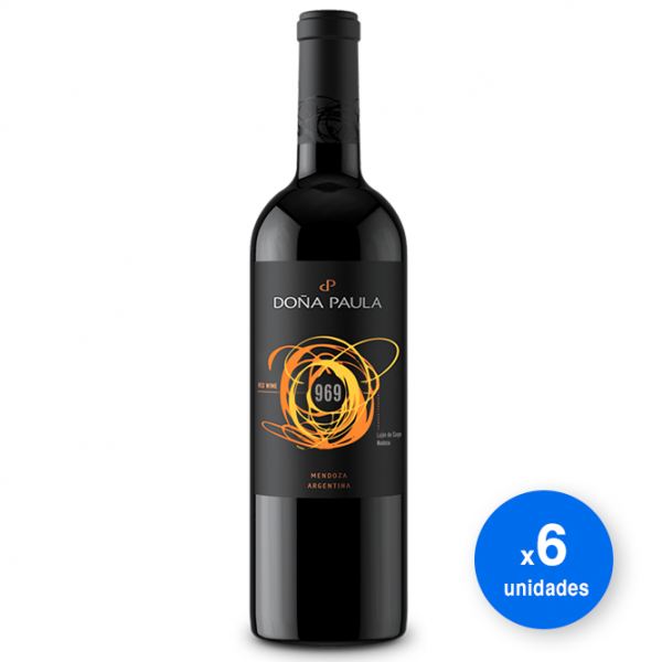 Vino tinto Doña Paula 969 Petit Verdot-Bonarda-Malbec | Santa Rita
