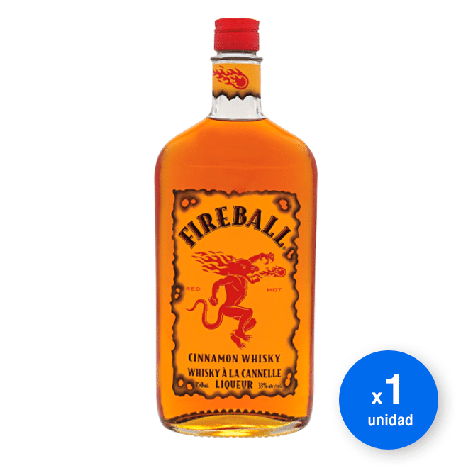 ᐅ Mejor whisky en Chile Fireball Cinnamon 750 cc de Santa Rita