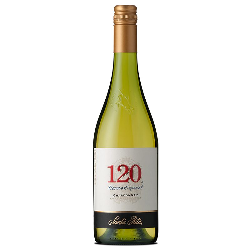 Venta de vino 120 R.E Chardonnay 750cc | Santa Rita