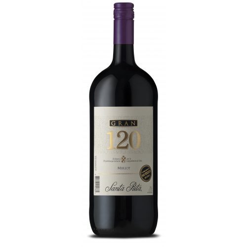 Vino Gran 120 Merlot 1500 cc x 6 - Santa Rita